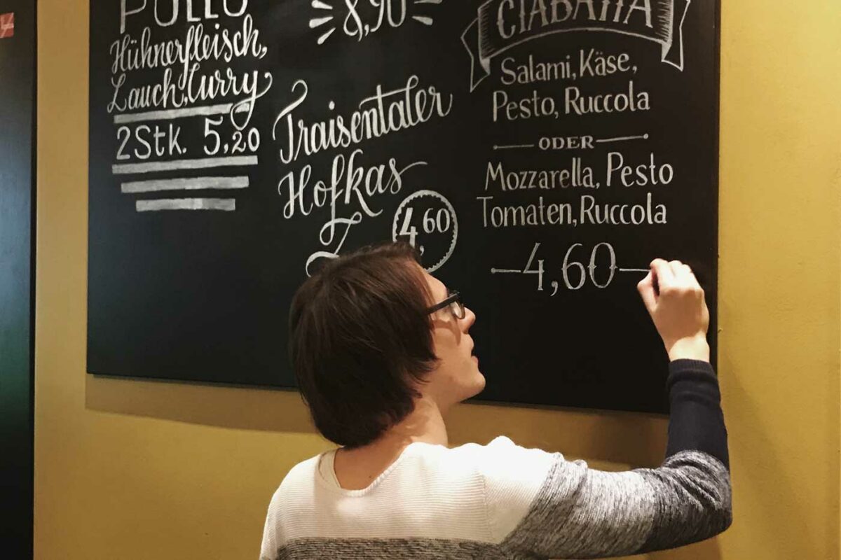 My first Chalkboard Lettering – How I did it and what I learned from it ...