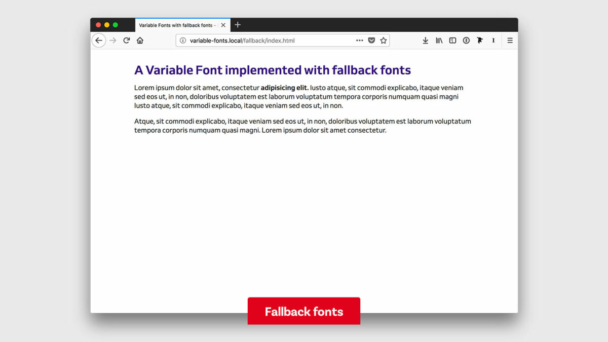 Implementing a variable font with fallback web fonts - Pimp my Type