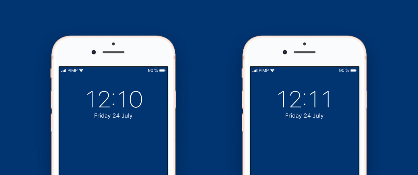 Improving the Typography of the iOS clock - Pimp my Type