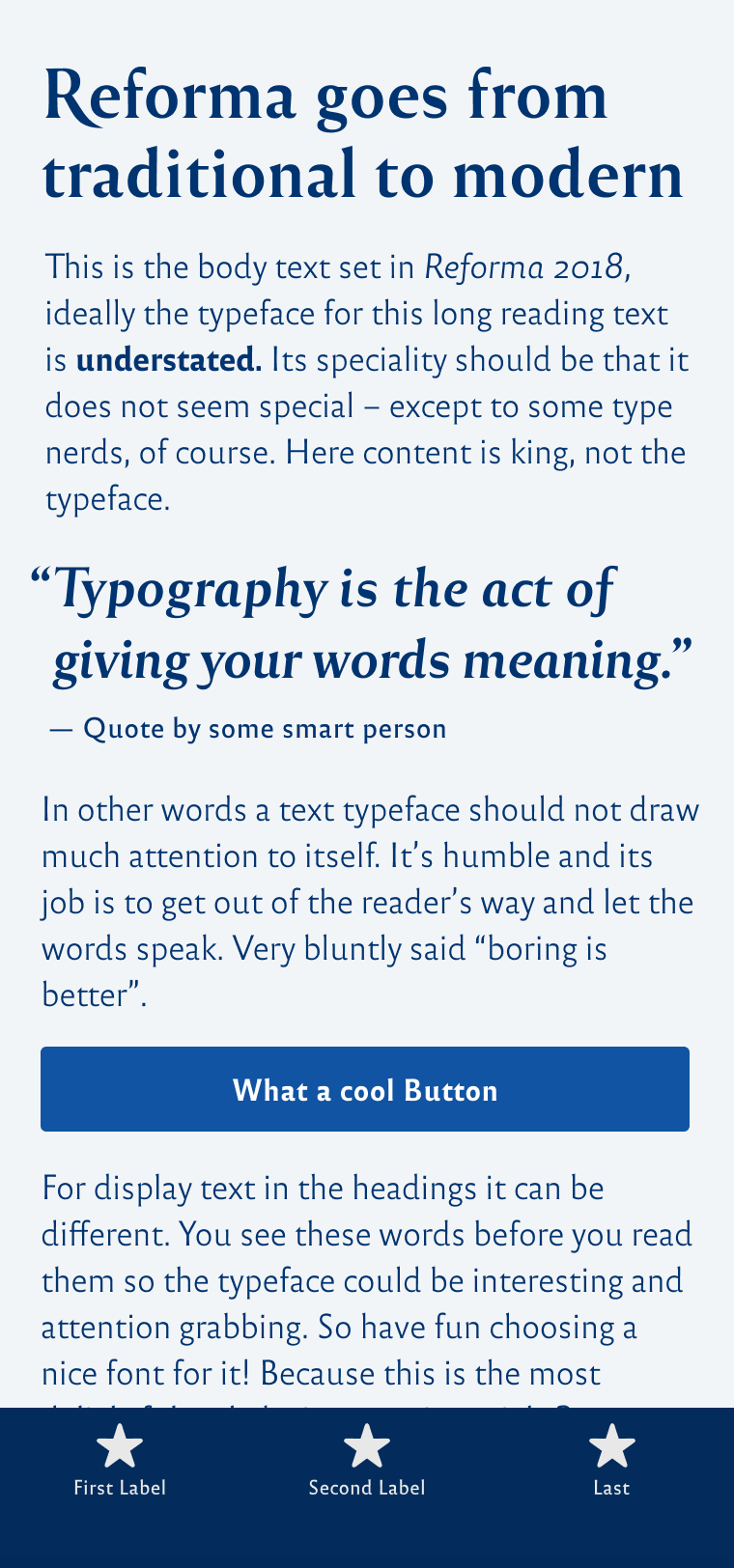 Reforma - Pimp my Type