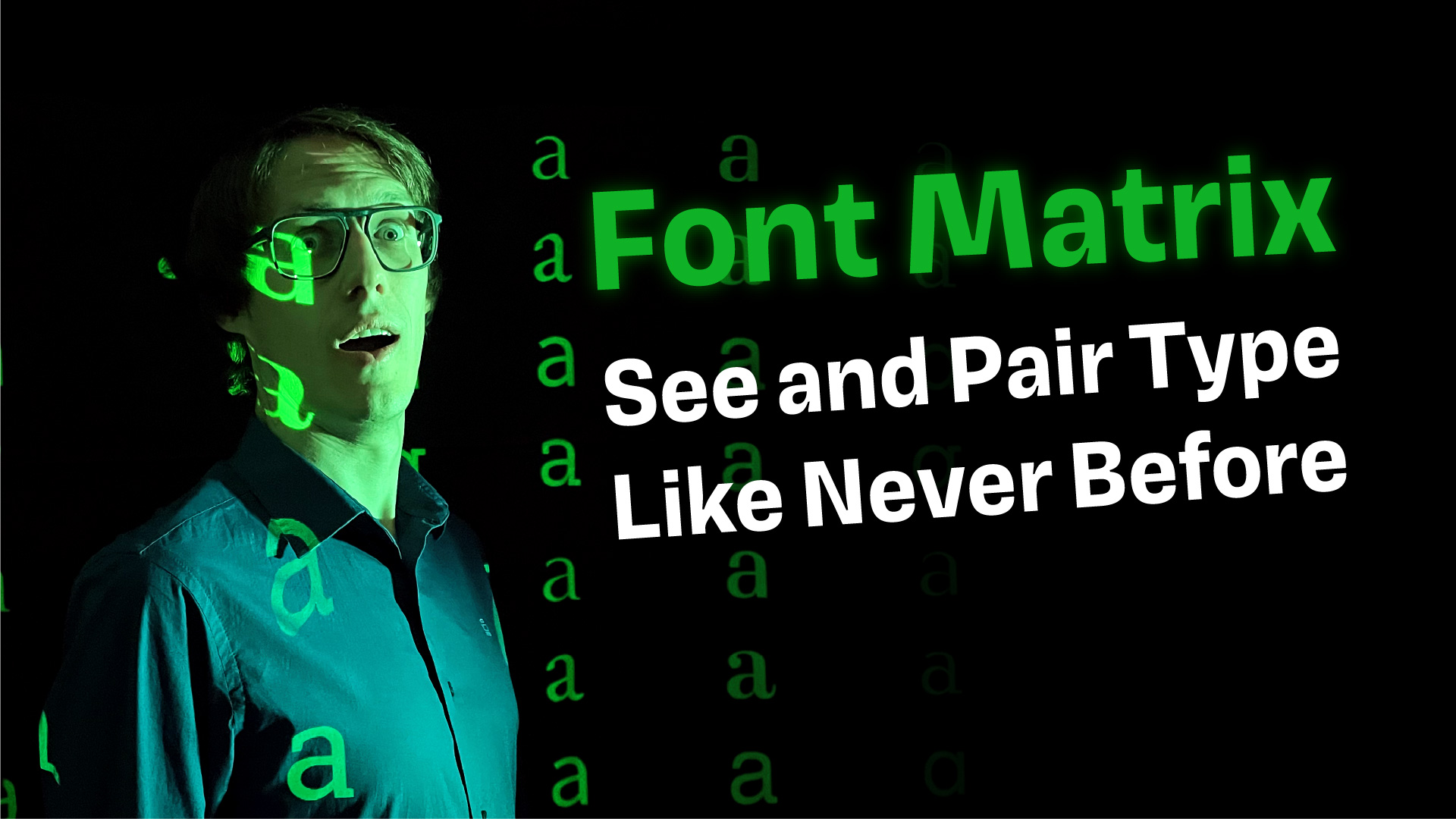 Font Matrix See Pair Typefaces Like Never Before Search By Muzli
