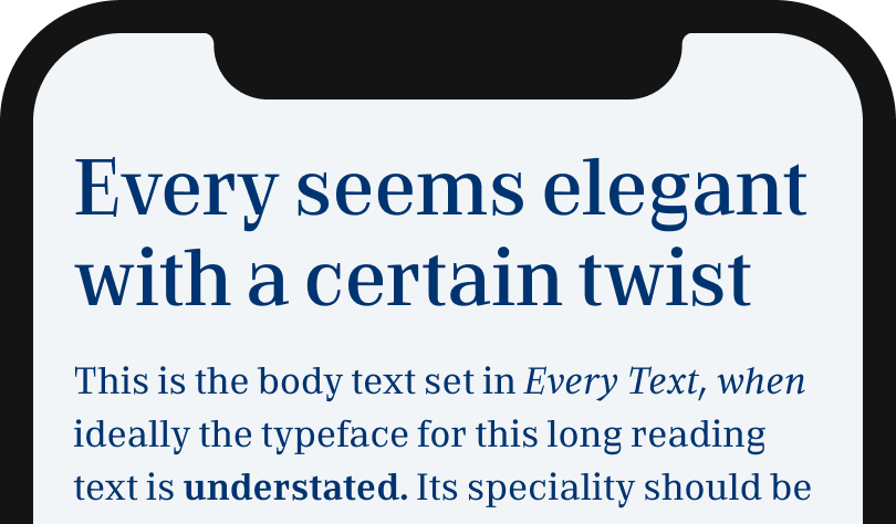 Every - Pimp my Type