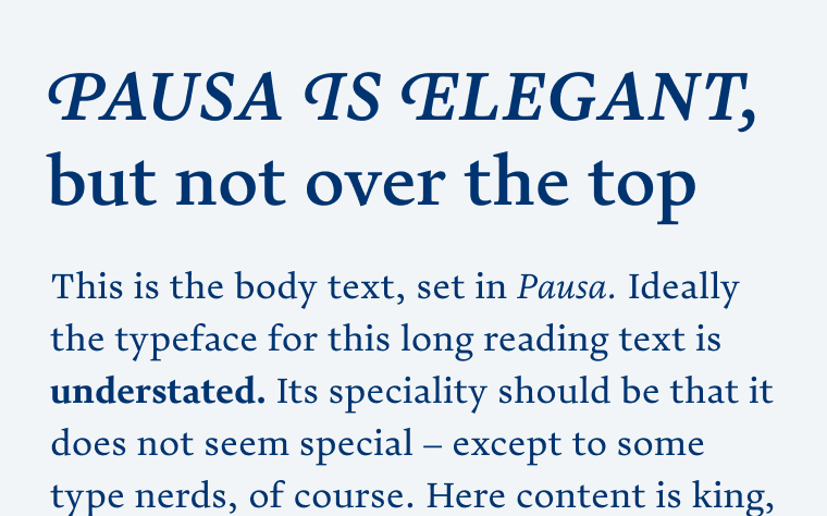 Pausa - Pimp my Type