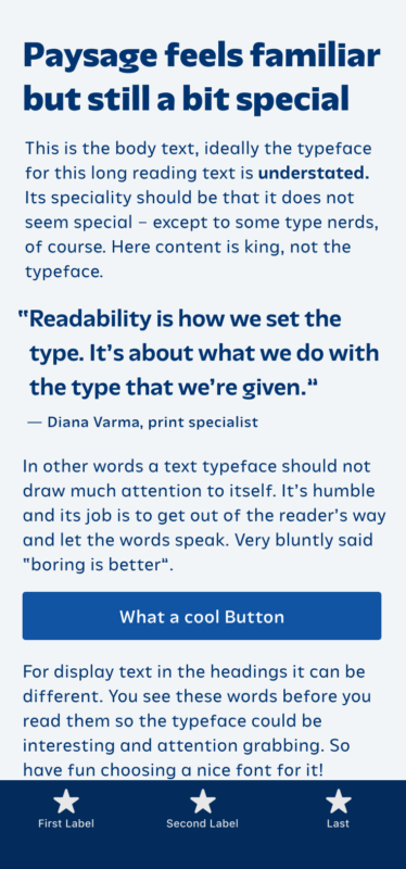 Paysage - Pimp my Type