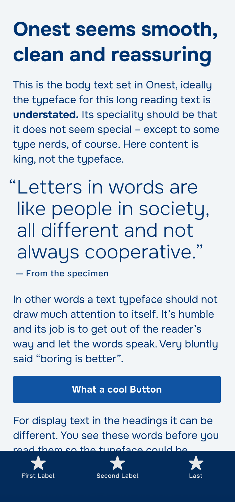 Onest - Pimp my Type