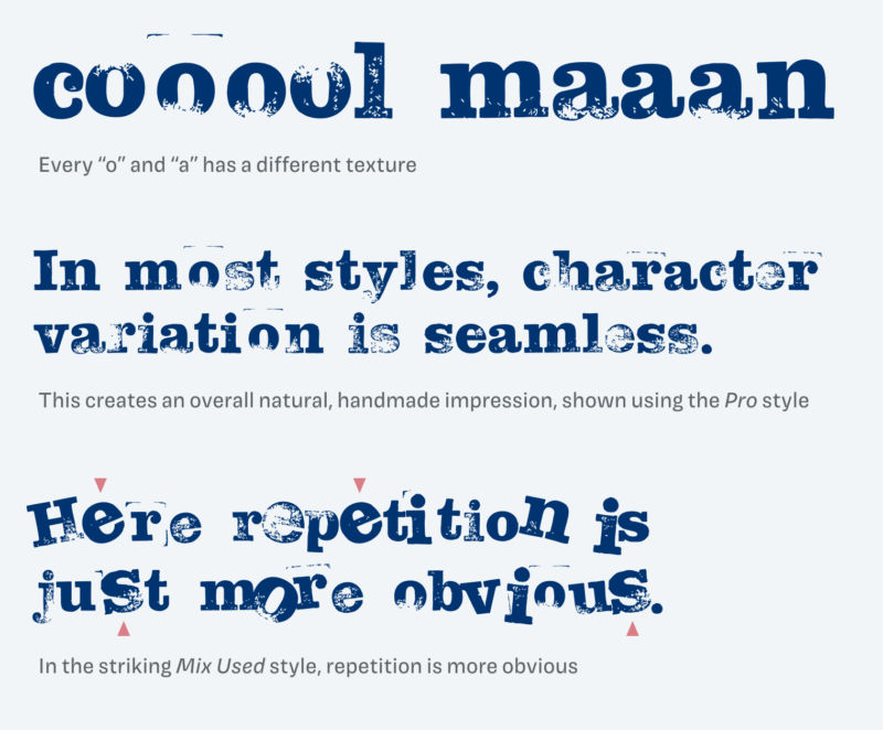 Hand Stamp Slab Serif - Pimp my Type