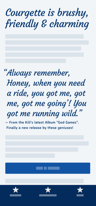 Courgette - Pimp my Type