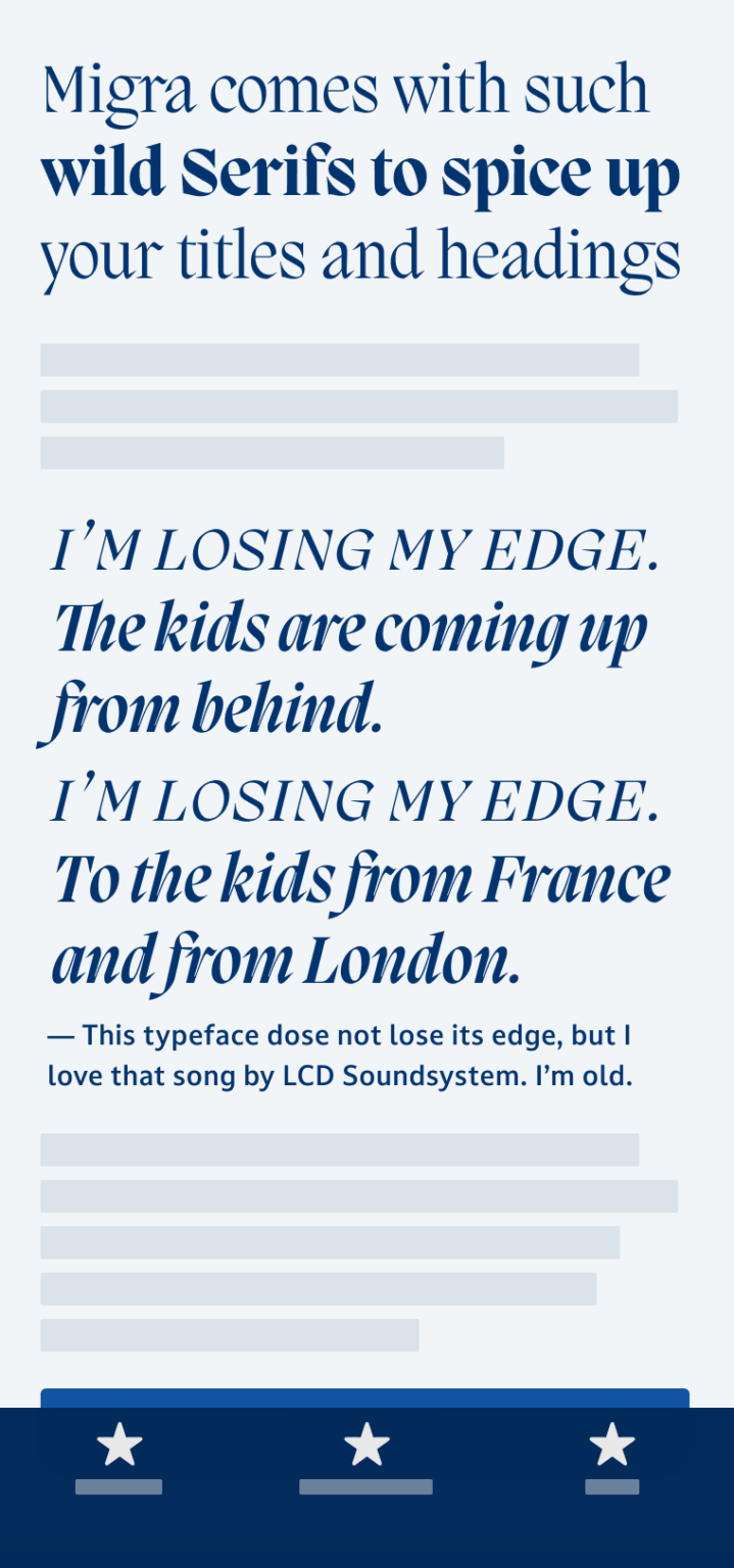 Migra - Pimp my Type