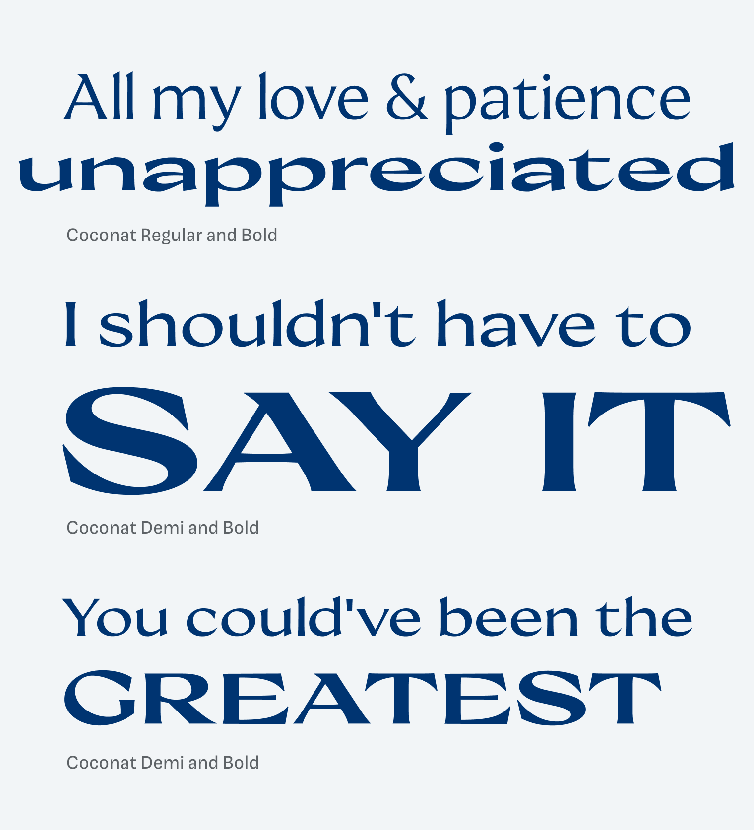 Coconat - Pimp my Type