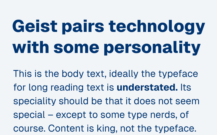 Geist - Pimp my Type